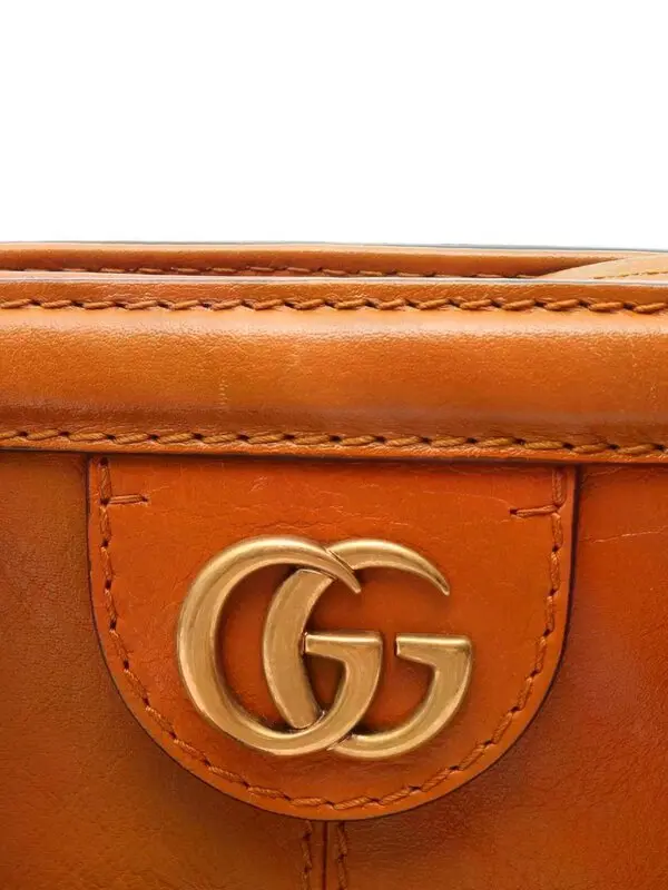Gucci 2000s Liber Gg Tiger Head Tote Bag