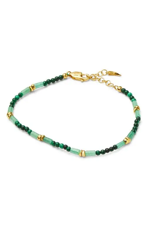 MISSOMA Beaded Gemstone Bracelet - Gold