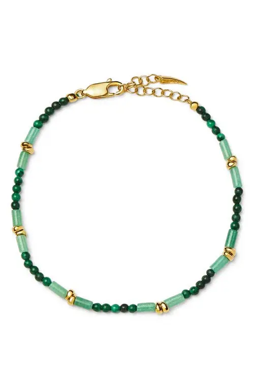 MISSOMA Beaded Gemstone Bracelet - Gold