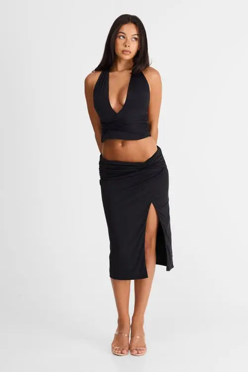 SASHA THERESE Arielle Midi Skirt