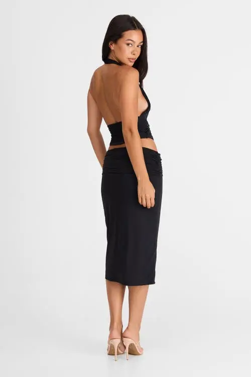 SASHA THERESE Arielle Midi Skirt