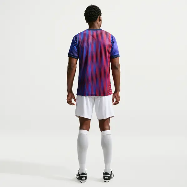 Nike Paris Saint-germain Dri-fit Soccer Pre-match Top - Blue