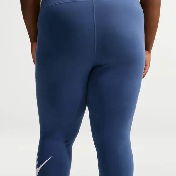 Nike Sportswear Classics High-waisted Graphic Leggings - Blue