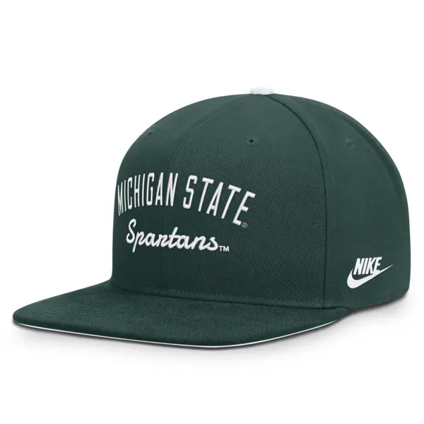 Nike Michigan State Legacy Pro Dri-fit College Adjustable Hat - Green