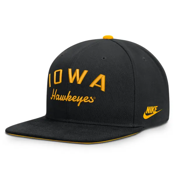 Nike Iowa Legacy Pro Dri-fit College Adjustable Hat - Black