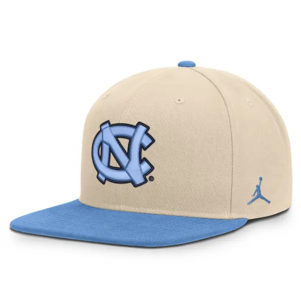 JORDAN North Carolina Campus Prep Brand Dri-fit College Adjustable Hat - Brown