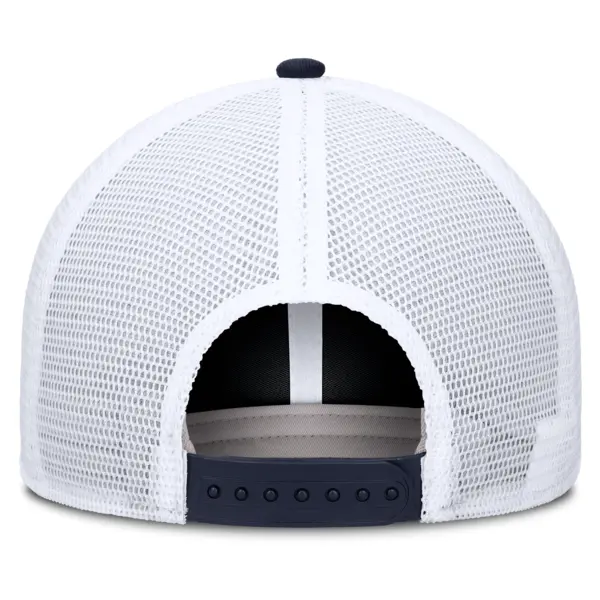 Nike Auburn Primetime Arched Trucker Adjustable Hat - Blue