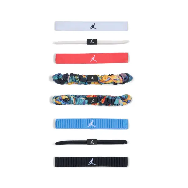 JORDAN Sport Mixed Elastic Hair Ties - Red