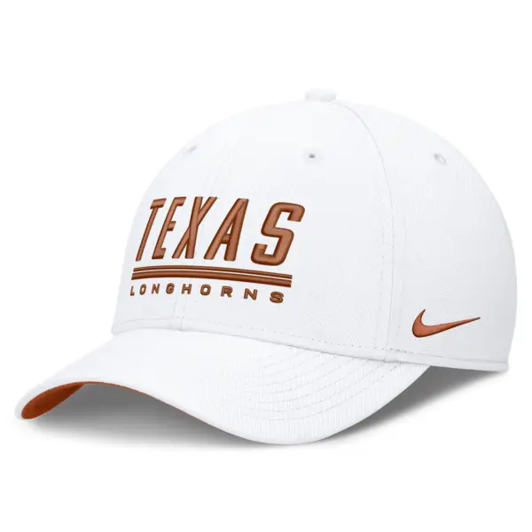 Nike Texas Sideline Rise Dri-fit College Hat - White