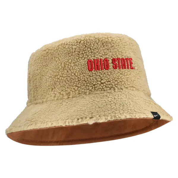 Nike Ohio State Campus Prep Script Reversible College Bucket Hat
