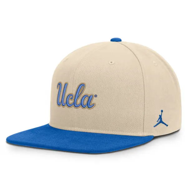 JORDAN Ucla Campus Prep Brand Dri-fit College Adjustable Hat - Brown