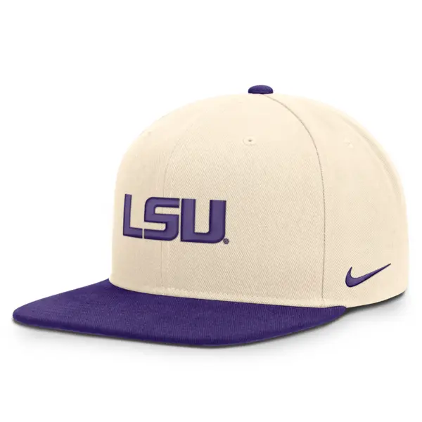 Nike Lsu Campus Prep Dri-fit College Adjustable Hat - Brown