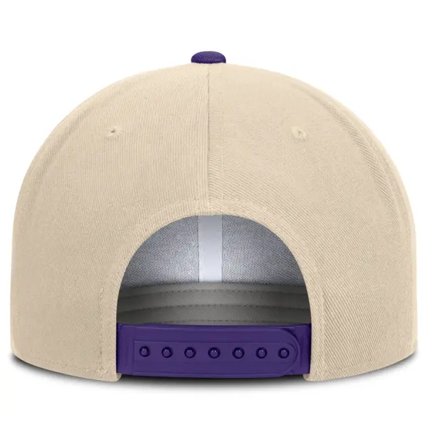 Nike Lsu Campus Prep Dri-fit College Adjustable Hat