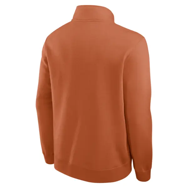Nike Texas Primetime Primary Logo College 1/2-zip Crew
