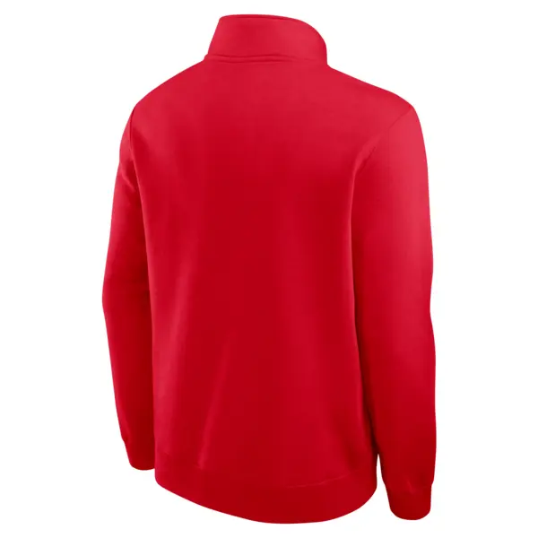 Nike Ohio State Primetime Primary Logo College 1/2-zip Crew