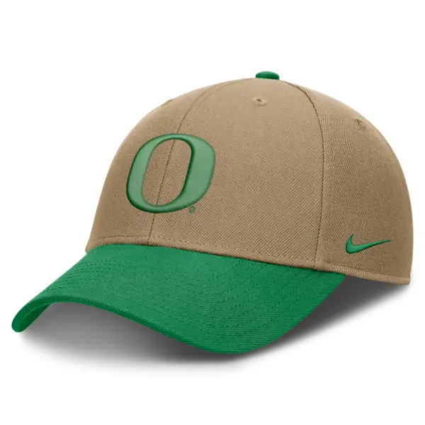 Nike Oregon Primetime Rise Dri-fit College Trucker Adjustable Hat - Brown