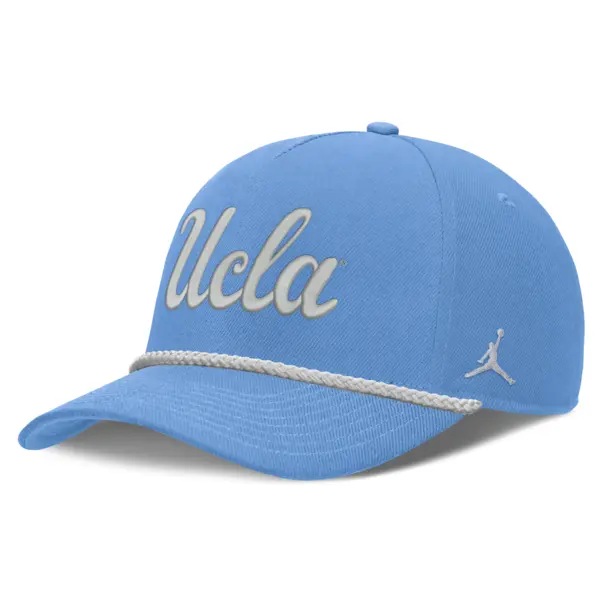 JORDAN Ucla Sideline Rope Rise Brand College Adjustable Hat