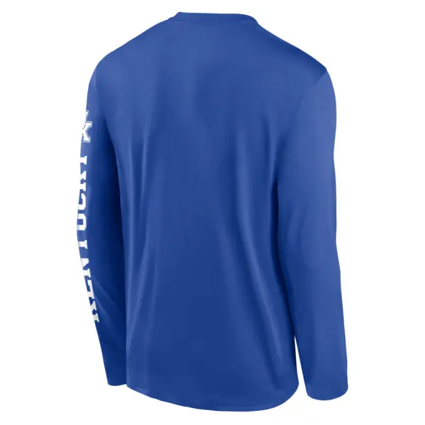 Nike Kentucky Primetime Stack Legend Dri-fit College Long-sleeve T-shirt - Blue