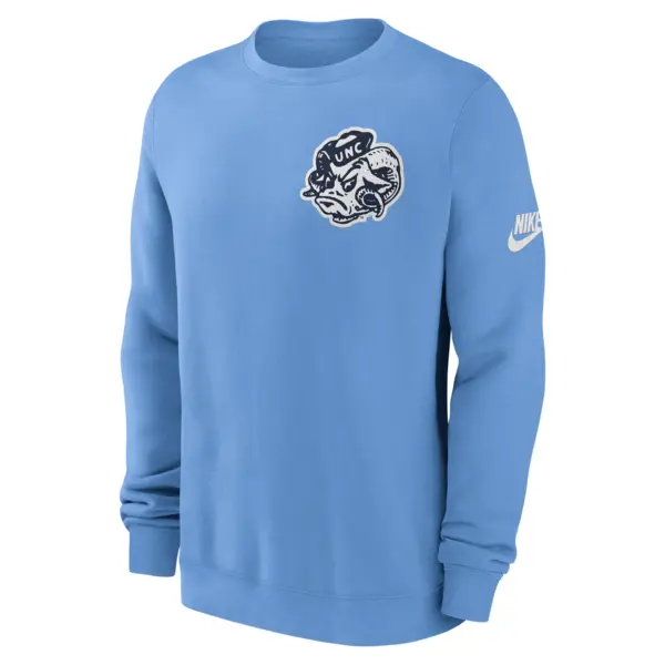 Nike North Carolina Legacy College Pullover Crew - Blue