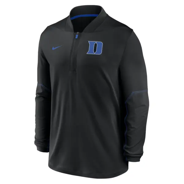 Nike Duke Sideline Dri-fit College 1/2-zip Top - Black