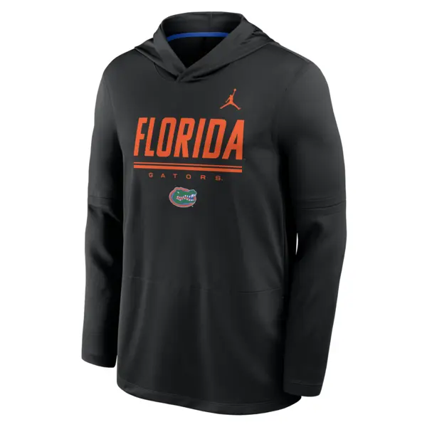 JORDAN Brand Florida Gators Dri-fit Hooded Top - Black