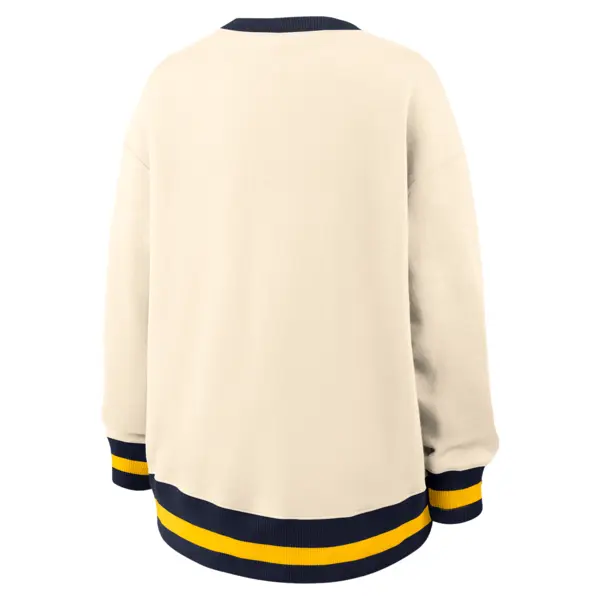 Nike Michigan Legacy College Oversized Pullover Crew