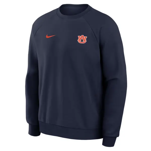 Nike Auburn Premium Performance Dri-fit College Pullover Crew