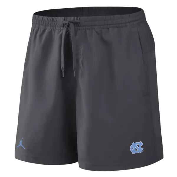 JORDAN Brand North Carolina Primetime Primary Logo Dri-fit College Form Shorts - Grey