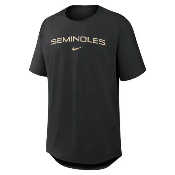 Nike Florida State Premium Performance Golf Club College Top - Black