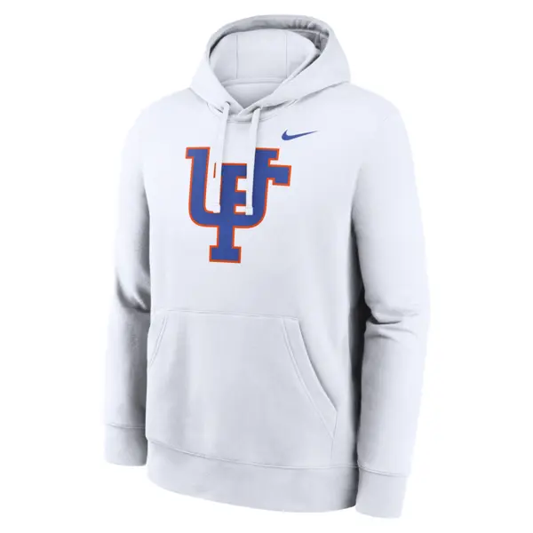 Nike Florida Sideline Club College Pullover Hoodie - White