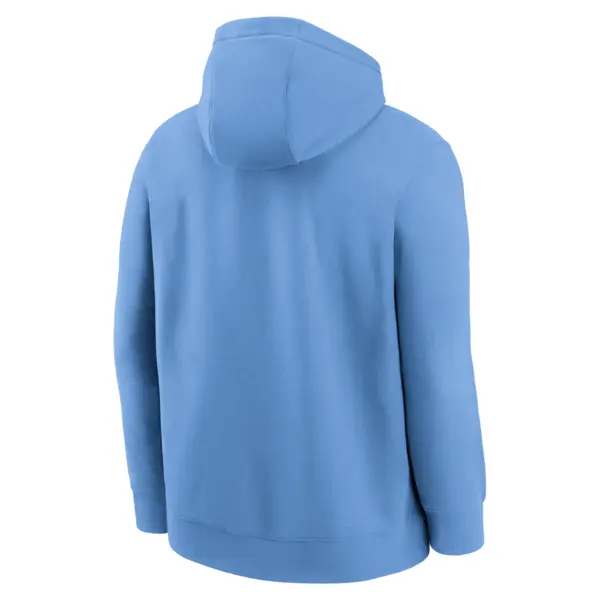 JORDAN Brand North Carolina Sideline Club Pullover Hoodie - Blue