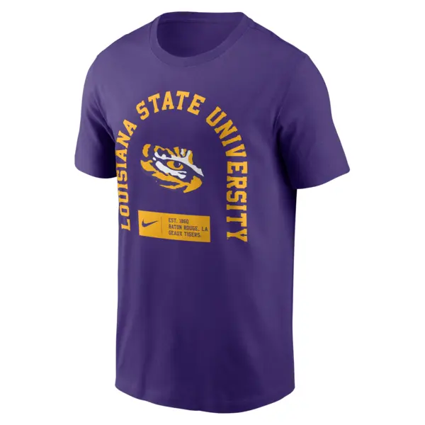 Nike Lsu Primetime Seasonal College T-shirt - Purple