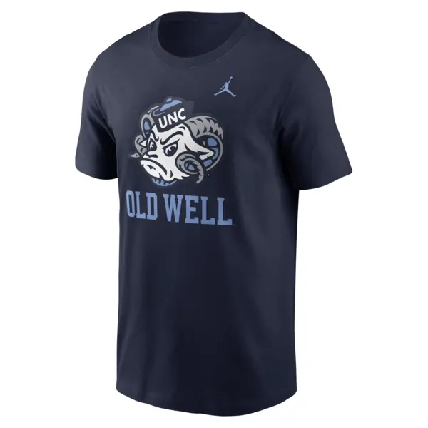 JORDAN North Carolina Primetime Logo Mantra College T-shirt - Blue