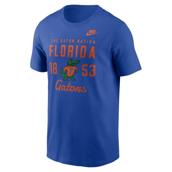 Nike Florida Legacy Stacked Est College T-shirt - Blue