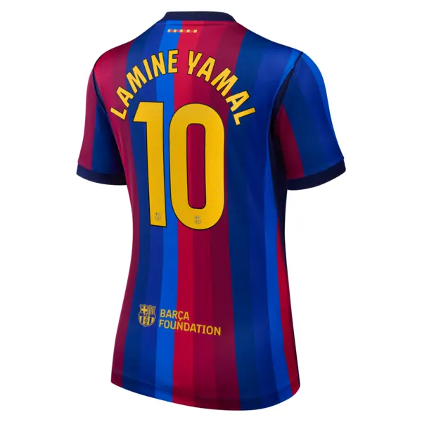 Nike Lamine Yamal Fc Barcelona 2026/27 Stadium Home Soccer Jersey - Red
