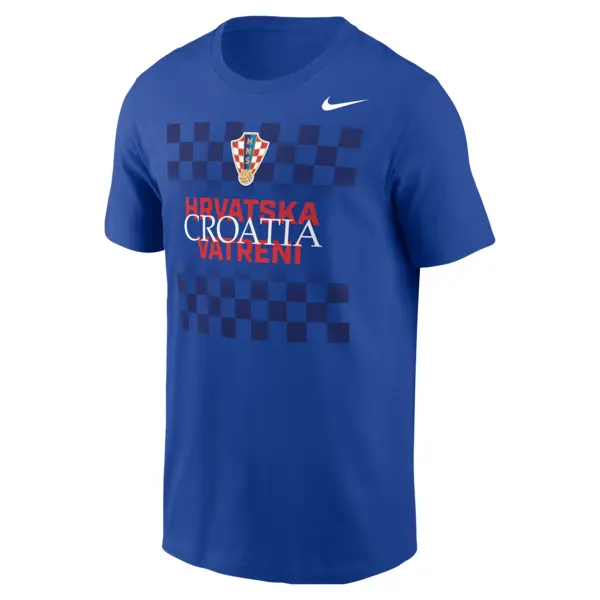 Nike Croatia Soccer T-shirt - Blue