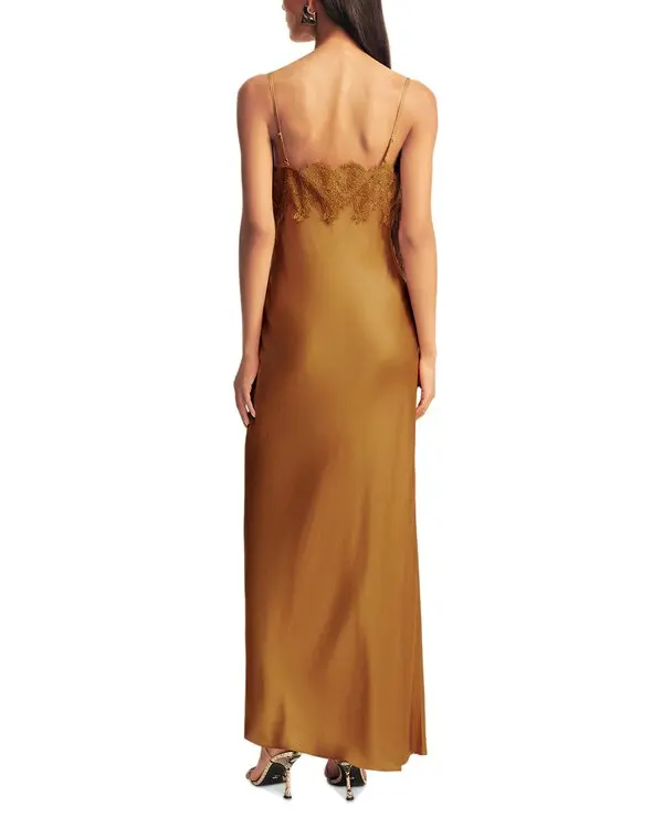Shona Joy Simona Lace Slip Maxi Dress
