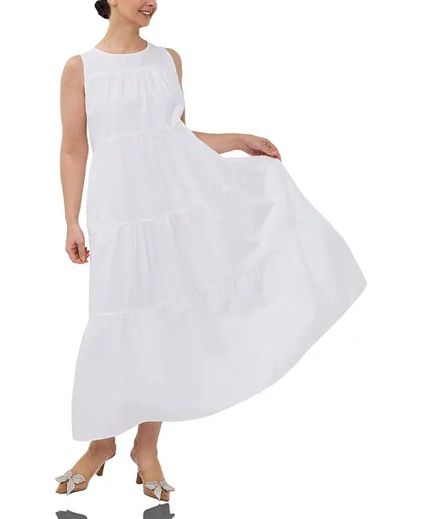MARIELLE STOKKELAAR Eleonore Maxi Dress - White