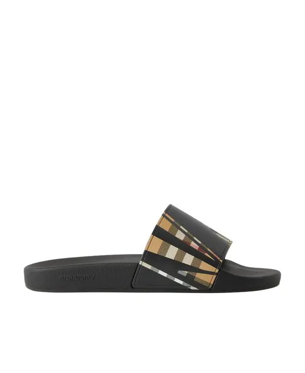 Burberry Vintage Check Sliced-print Slides