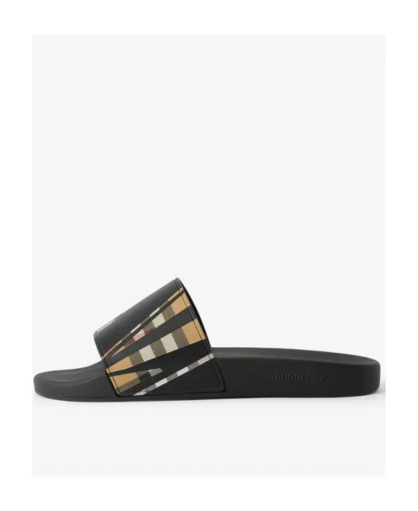 Burberry Vintage Check Sliced-print Slides