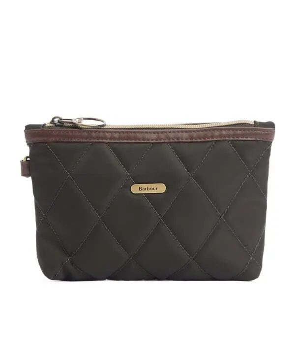 Barbour Logo Patch Quilted Tote Bag