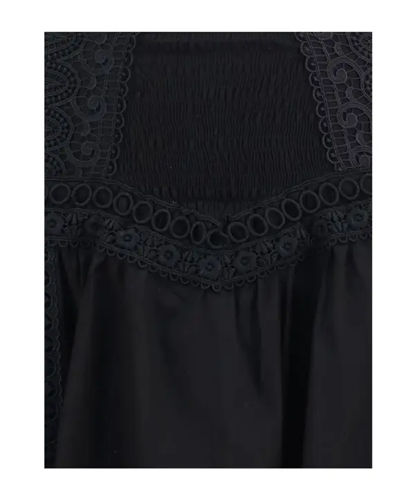 Charo Ruiz Ibiza Ibiza Broderie Trim Mini Skirt