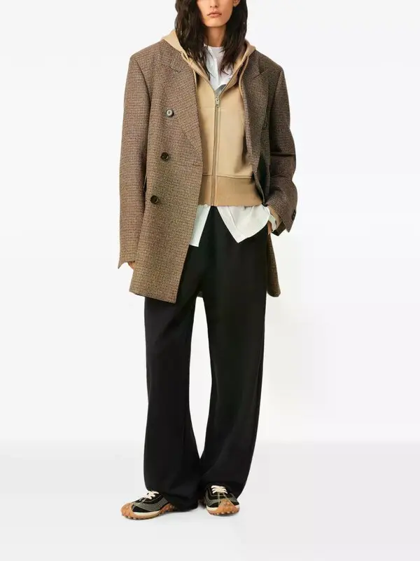 AMI Paris Cotton Track Pants With De Coeur