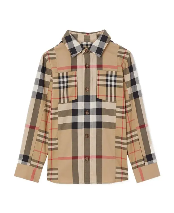 Burberry Nova-check Long-sleeve Shirt
