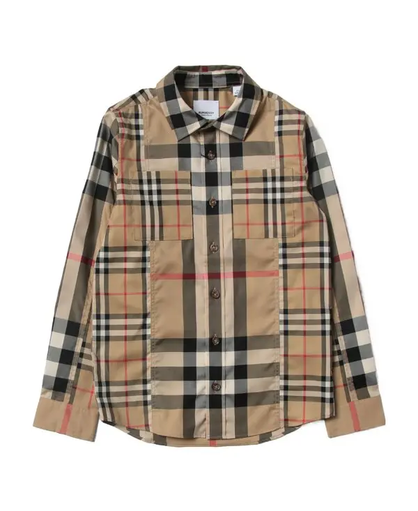 Burberry Nova Check Long-sleeve Shirt