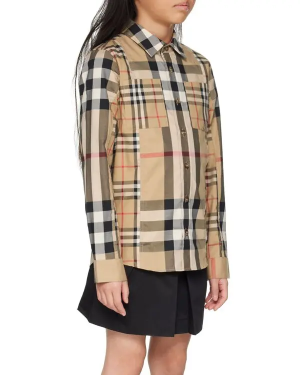 Burberry Nova Check Long-sleeve Shirt