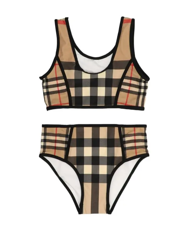 Burberry Haymarket-check Bikini