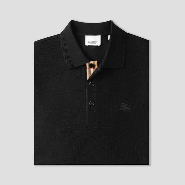 Burberry Pull-down Short-sleeved Polo Shirt