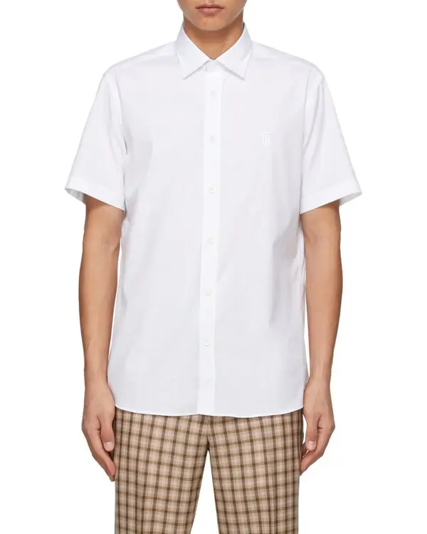 Burberry Embroidered Tb Monogram Shirt