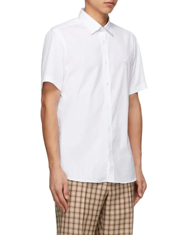 Burberry Embroidered Tb Monogram Shirt